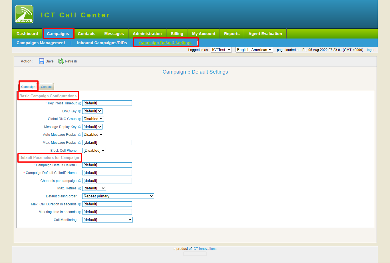 ICTBroadcast Admin Guide - ICTBroadcast