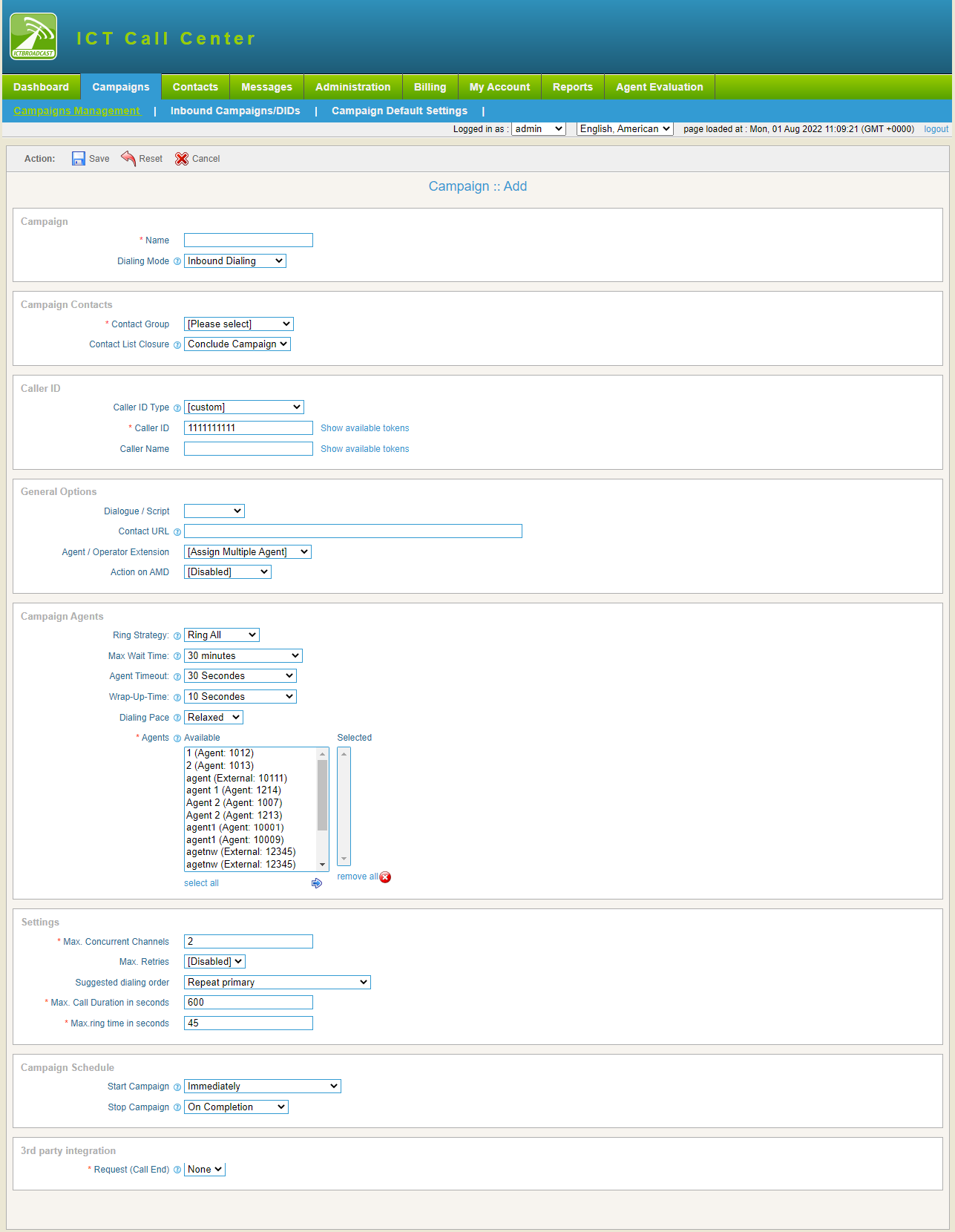 ICTBroadcast Admin Guide - ICTBroadcast